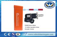 China Parking Vehicle Barrier Gate Remote Control Boom Barrier With 6 Meters Arm for sale
