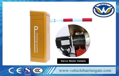 China Heavy Duty Servo Motor Car Park Boom Barriers Gate With 10 Million Operation Times for sale