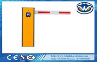 China 5th generation Fast Speed Orange DC Brushless Motor Barrier Gate for Heavy Duty Traffic and Parking for sale