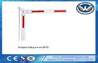 China Parking Lot Barrier Gate Accessories 3m 90 Degree Folding Bar for sale