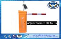 China Controllable Traffic Access Control Barriers and Gates Solar Power Arm Barriers Arm LED for sale