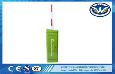 China High Sensitivity Arm Parking Barrier Gate With  Anti - Collision Alarm Signal Interface for sale
