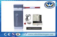 China Smart Parking Barrier Gate System Inverter AC Motor Aluminium Alloy Arm Material for sale