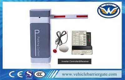 China Smart Parking Barrier Gate System Inverter AC Motor Aluminium Alloy Arm Material for sale