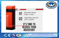 China Auto Reverse 0.9Sec Parking Barrier Gate Straight Arm 6 Meters Boom Length for sale