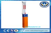 China IP54 Orange Automatic Barrier Gate 2mm Cold Rolled Steel Plate For Vehicle Control for sale