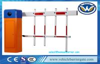 China Blue Color Automatic Vehicle Barrier Remote Controlled For Car Parking System for sale