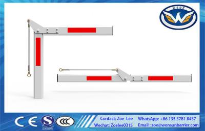 China 90° Folding Barrier Arm For Automatic Boom Barrier Gate With LED for sale