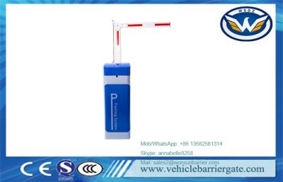 China Blue Color Automatic Vehicle Barrier Remote Controlled For Car Parking System for sale