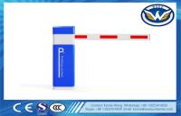 China Speed Adjustable Traffic Barrier Gate 24V DC Brushless Motor Car Park Barrier With 6m Arm for sale