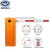 China 2mm Cold Rolled Sheet Vehicle Barrier Gate with DC24V Voltage and -30C- 65C Operating Temperature for sale