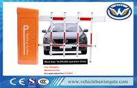 China Highway Toll Parking Barrier Gate DC24V Motor 3000 R / Min With Round Barrier Arm for sale