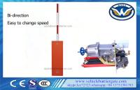China Inverter Motor Vehicle Barrier Gate Straight Aluminum Alloy Rail Wire / Remote Control for sale