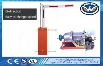 China 90 Degree Folding Arm Parking Gate Barrier , Parking Garage Gate Systems Anti - Hit for sale