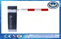China Bidirectional Automatic Boom Barrier 6 Meters Length AC Motor Round Arm CE Approval for sale