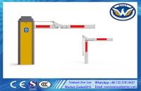 China Intelligent Flashing Parking Barrier Gate System IP54 DC Brushless Motor for sale