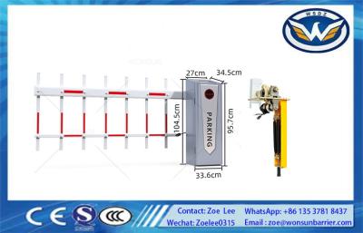 China Servo Motor High Speed Automatic Boom Gate Barrier Road Barrier With Led Light for sale