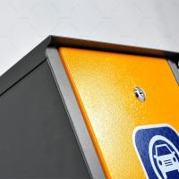China Highly Durable Parking Lot Barrier for Wide Temperature Range -35C-65C and Working Humidity ≤90% for sale