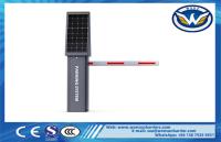 China Solar Panel DC Brushless Motor Car Park Barriers Offering 1.5s Speed Suitable for Automated Parking Lot Security No Power for sale