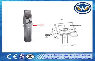 China Automatic Parking Gate Featuring Solar Integrated Designed for Vehicle Entry in Parking Garages for sale
