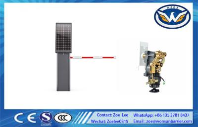 China All-in-One Solar Barrier Gate Adjustable Speed 3 Motor Options Quick Installation Long Lifespan Low Cost for sale
