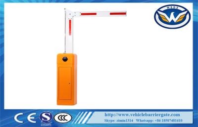 China Classic Model Car Parking Vehicle Barrier Gate 1400rmp Speed With Folding Boom Arm for sale
