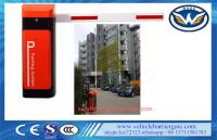 China Telescopic Arm Auto Reverse car park barriers , parking barrier gate 8m Dual Spring for sale