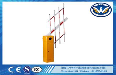 China 3 Meters / 4.5 Meters Three Fence Arm Automatic Car Park Security Barriers for sale