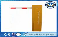 China 2Mm Cold Rolled Steel Sheet Traffic Barrier Gate 80*45 Swing Out Straight Arm for sale