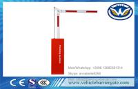 China Folding Parking Boom Automatic Barrier Gate Remote Control With 6 Meter Boom for sale