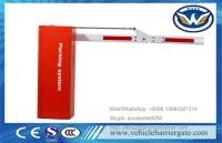 China 1.5mm Galvanized Plate Automatic Barrier Gate 6 Meter Boom For Car Parking System for sale