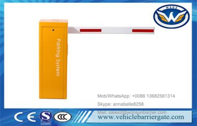China 1.8 Sec Speed Automatic Vehicle Barrier , Automatic Gate Barrier System Max 6M Arm Length for sale