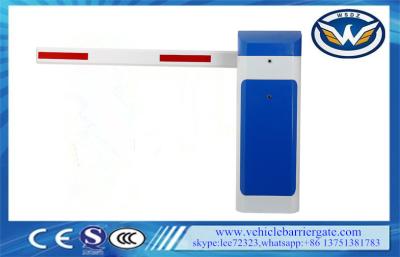 China 1M to 6m LED Rubber Boom Automatic Barrier Gate With LED Dispaly , AC 220v for sale