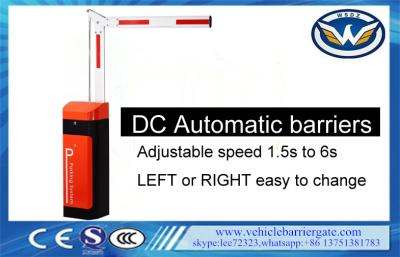 China DC 1.5s-6s Speed Range Automatic Boom Barrier Folding Arm Telescopic Long Lifespan for sale