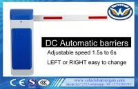 China Wireless Remote Control Electric Boom Barrier 140W 1.5-6s Time For Up / Down for sale