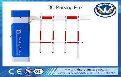 China DC 24V Working Voltage Automatic Boom Barrier Two Fence Arm Residential Gate for sale