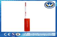 China Ac220v Automatic Intelligent Vehicle Barrier Gates , Orange Car Park Barriers for sale