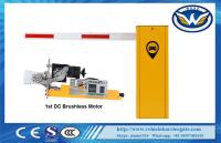 China 1.5 Sec 24V DC Motor Vehicle Access Barriers 1850rpm No - Load Speed IP44 for sale