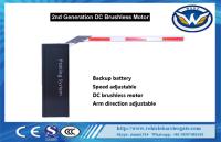 China IP44 1400rpm 140W 6m Arm Parking Lot Barrier Gate 24V DC for sale