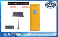 China 3M Arm DC 24V Battery Ip55 RS485 200W Vehicle Barrier Gate for sale