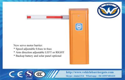 China Adjustable 0.6S 3M Arm Ip55 RS485 200W Vehicle Barrier Gate for sale