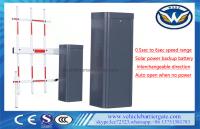 China 200W 300r/min 0.5sec Vehicle Barrier Gate For Toll Station for sale