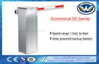China Stainless Steel DC24V 200W 0.3sec Automatic Barrier Gate for sale