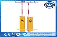 China Economical DC Brushless 24V Motor Intelligent Barrier Gate With rs485 Loop detector for sale