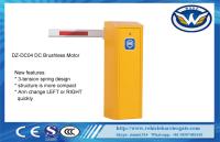 China Intelligent Barrier Gate 6m Arm DC24V Brushless Motor For Parking Lot System for sale
