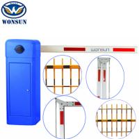 China Vehicle Atomatic / Manual Boom Barrier Gates For Smart Parking System for sale