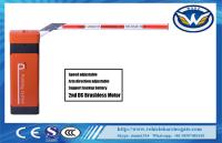 China IP54 Speed Adjustable 6s DC24V Vehicle Barrier Gate With 6m Telescopic Arm for sale