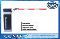 China Wireless Remote Control Automatic Barrier Gate 140W 24V Backup Battery for sale