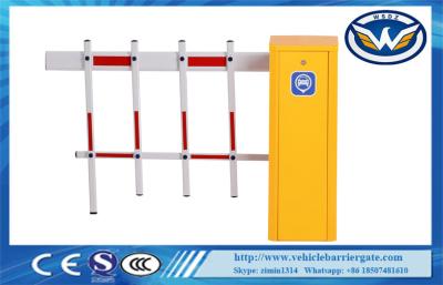 China Speed Adjustable Car Park Barriers Auto Reverse DC Brushless Motor With Traffic Light for sale