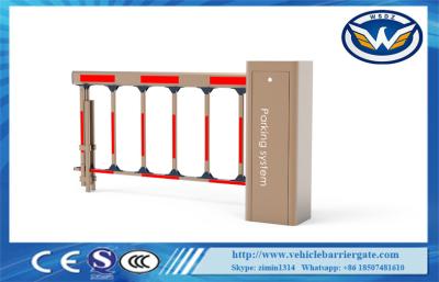 China OEM Two Fence Boom Vehicle Barrier Gate With 24V DC Brushless Motor for sale
